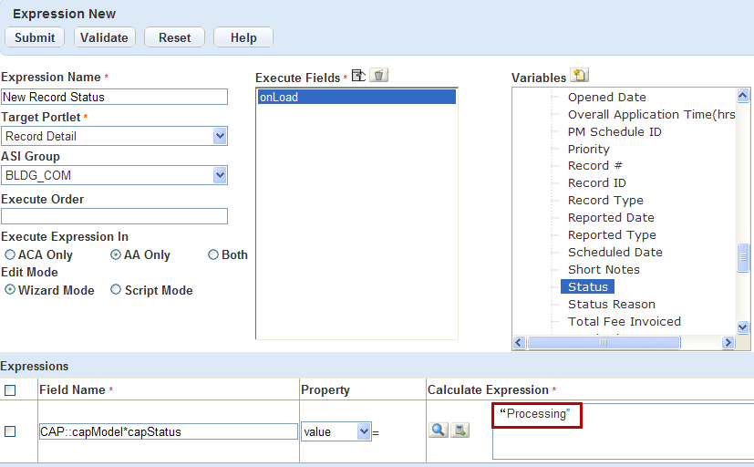 Expression Builder Scenarios