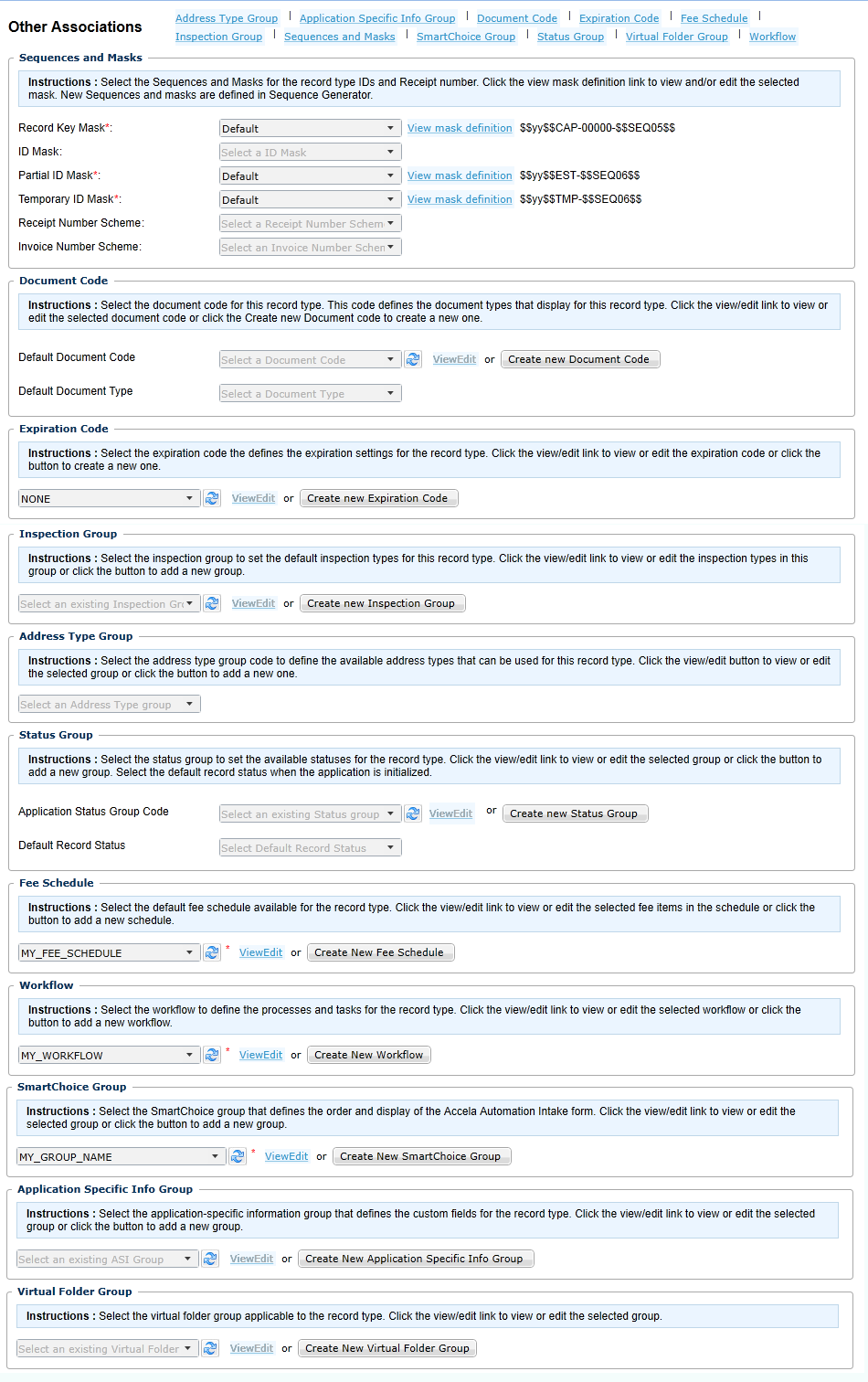 Understanding Record Type Associations